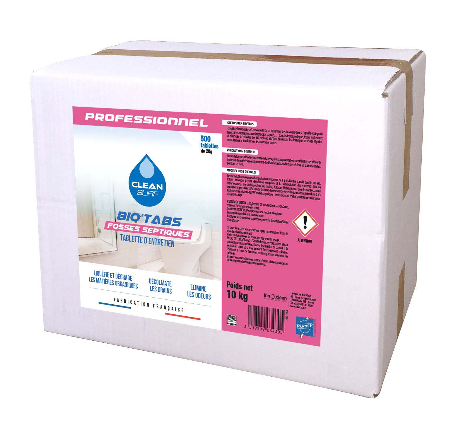 Clean Surf - Bio Tabs