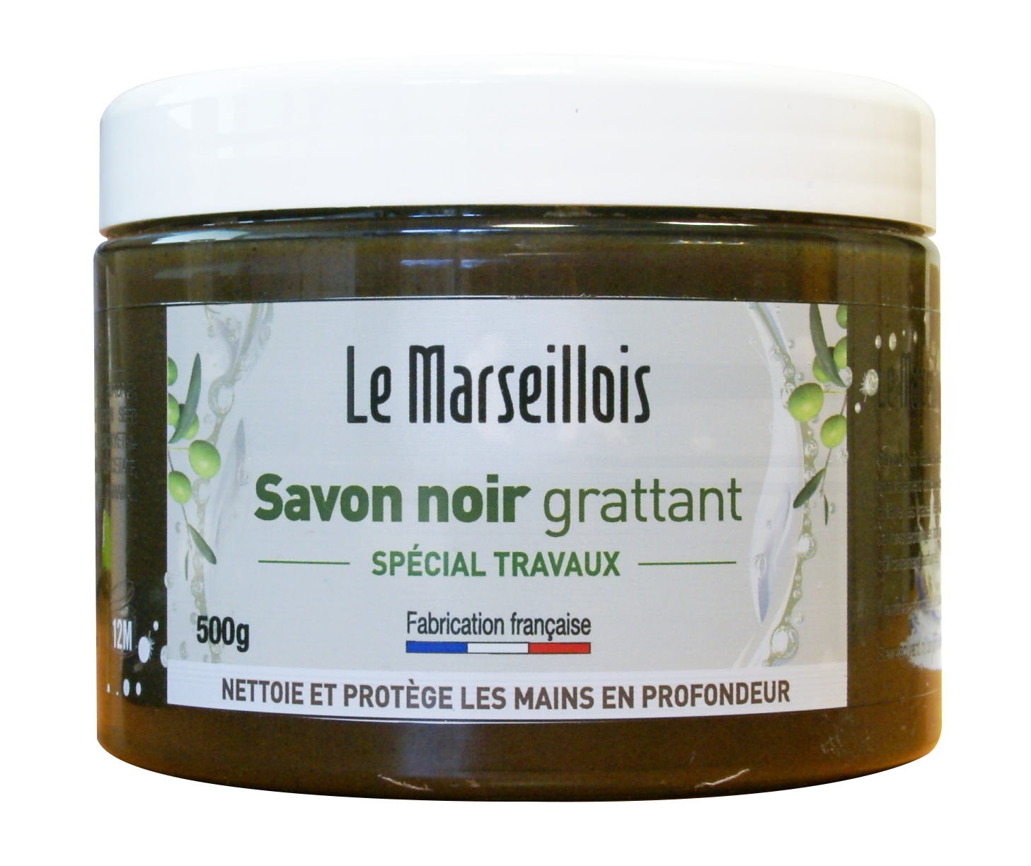 Le Marseillois - savon noir grattant